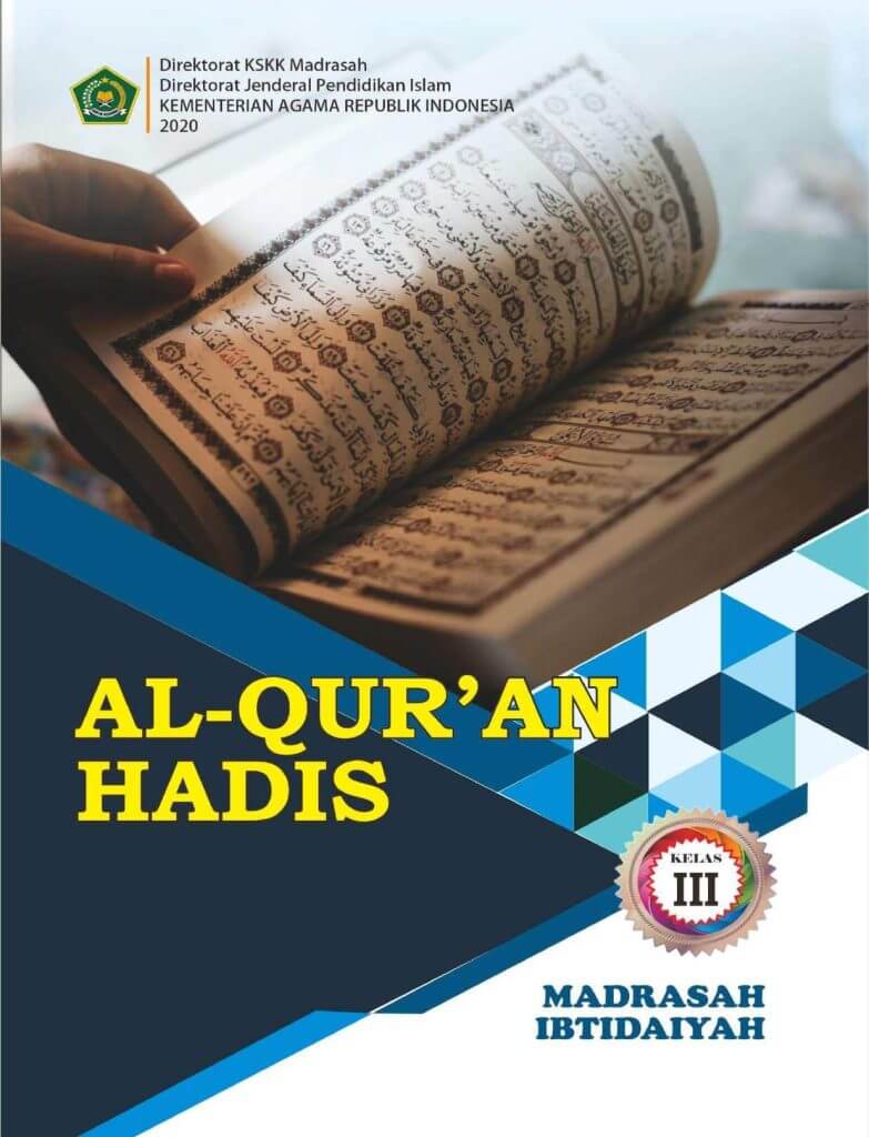 Download Buku Al Quran Hadis MI 3 KMA 183 2019 - BUKUSEKOLAH.ID